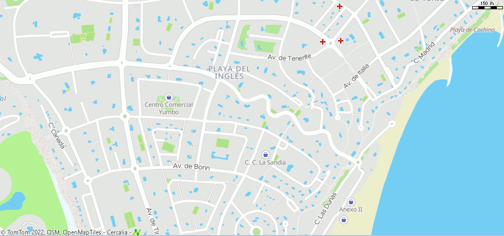 Apartamento en alquiler en Playa del Inglés en Playa del Inglés por 950 ...