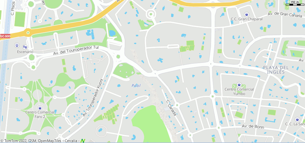 Chalet en alquiler en Playa del Inglés en Playa del Inglés por 2.300 €/mes