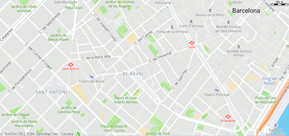 Piso en venta en Barcelonés en El Raval por 220.000