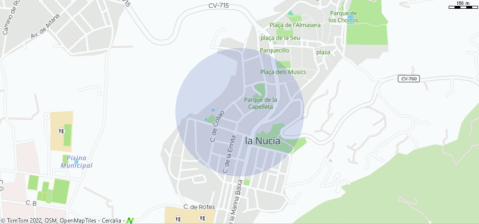 Terreno en venta en Carrer de Frare en La Nucia por 500.000